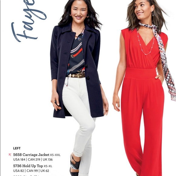 CAbi | Jackets & Coats | Last One Nwt Cabi Classic Navy Carriage Jacket ...